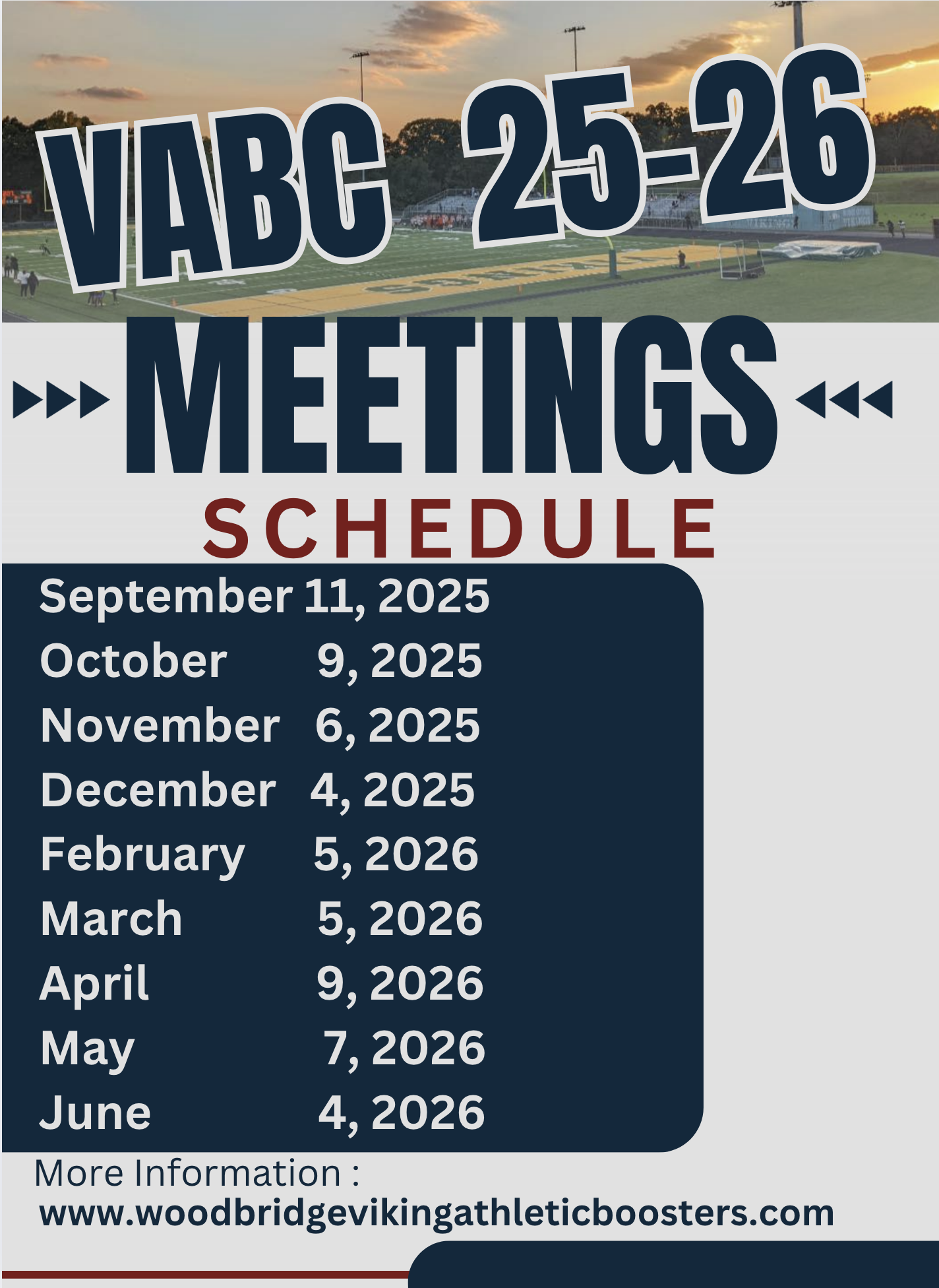 VABC Board Meetings & Minutes – VIKING Athletic Boosters Club